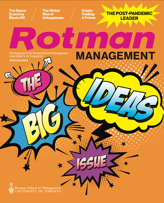 Back Issues | Rotman School of Management | University of Toronto