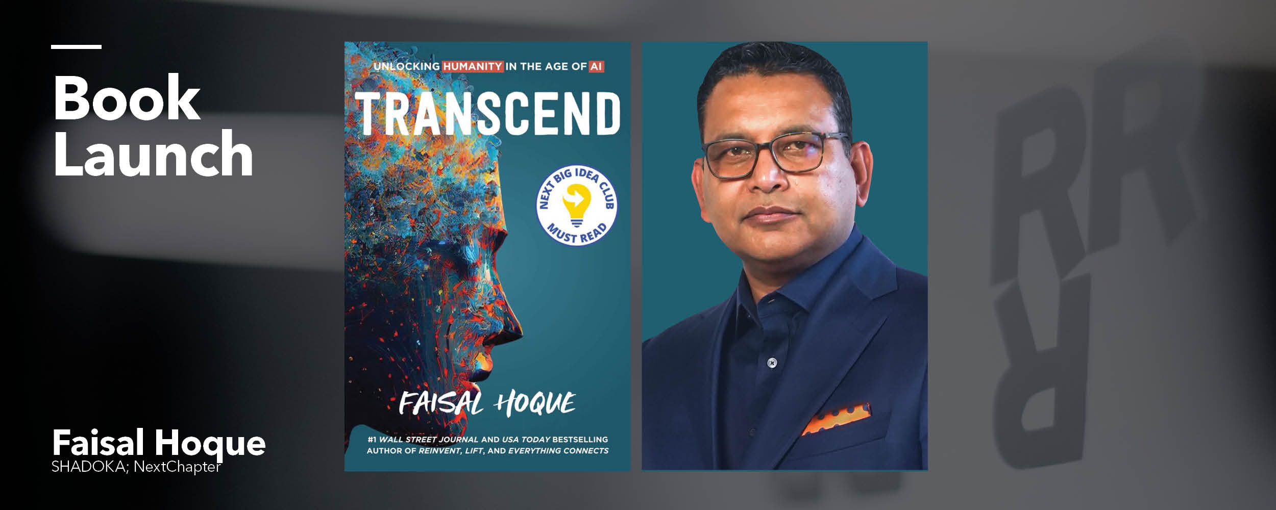 May 8 - Faisal Hoque on 'Transcend' | Rotman School of Management | University of Toronto